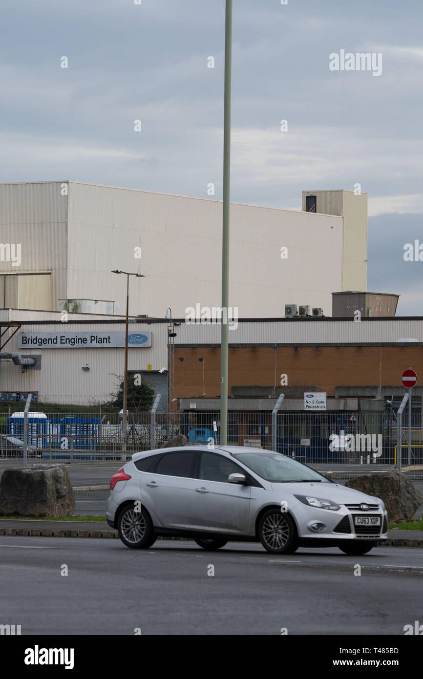 A general view of the Ford Engine plant in Bridgend, Wales, UK Stock ...