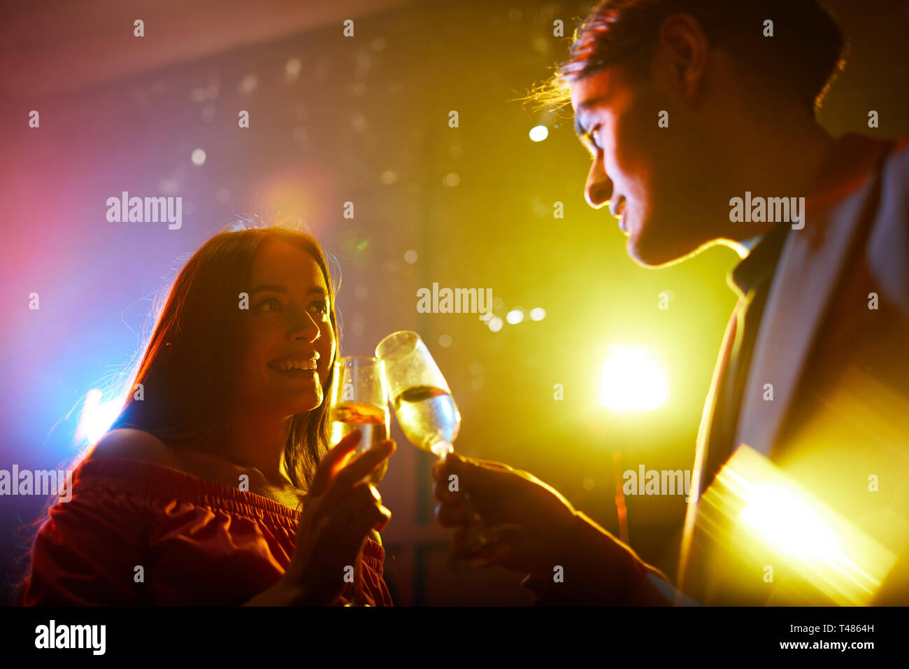 Couple celebrating anniversary hi-res stock photography and images - Alamy