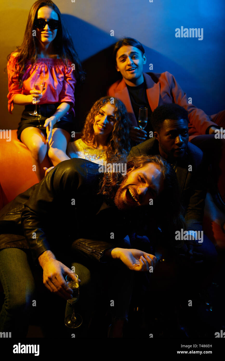 Young adult party hi-res stock photography and images - Alamy