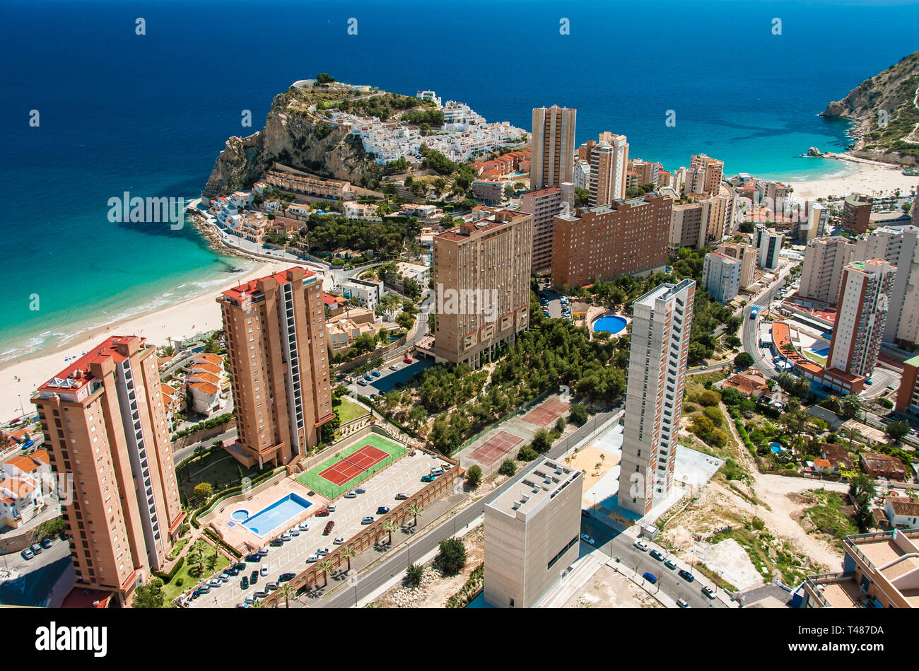 Benidorm in spain hi-res stock photography and images - Alamy