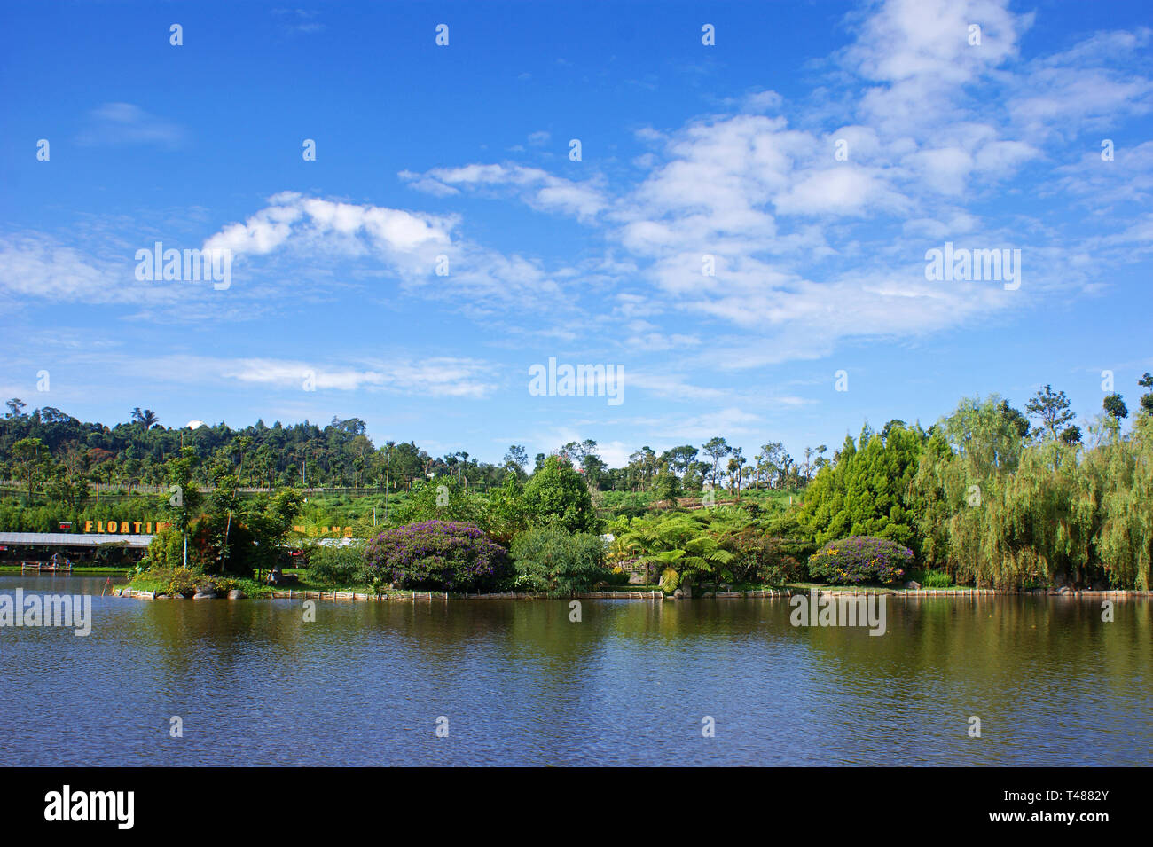 Situ Umar Lake, Floating Market, Lembang, Bandung, West Java, Indonesia ...
