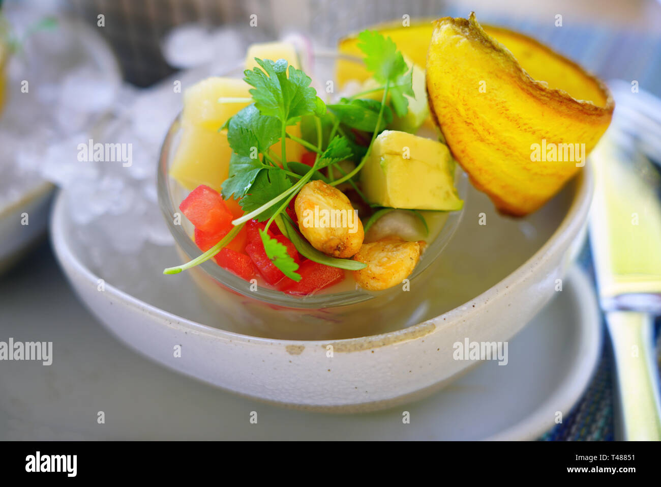 Seabass ceviche hi-res stock photography and images - Alamy