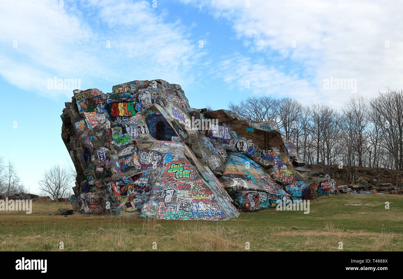 Quincy quarries hi-res stock photography and images - Alamy