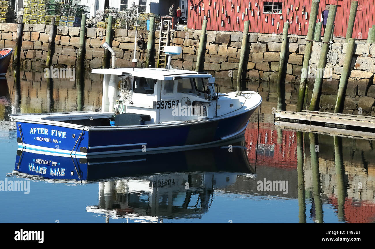 Massachusetts fishing port hi-res stock photography and images - Alamy