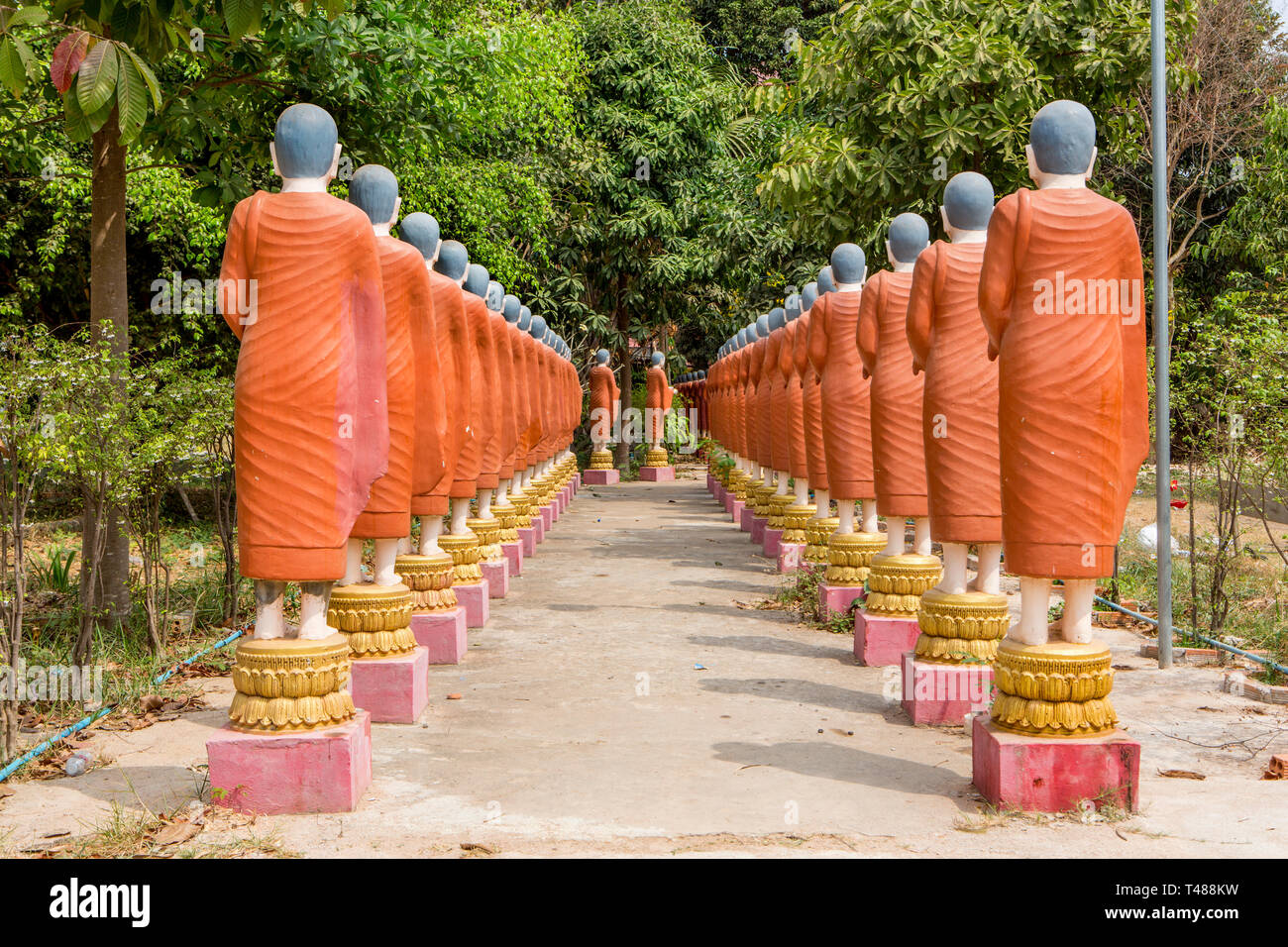 Wat Bo Temple, Siem Reap, Cambodia Stock Photo - Alamy