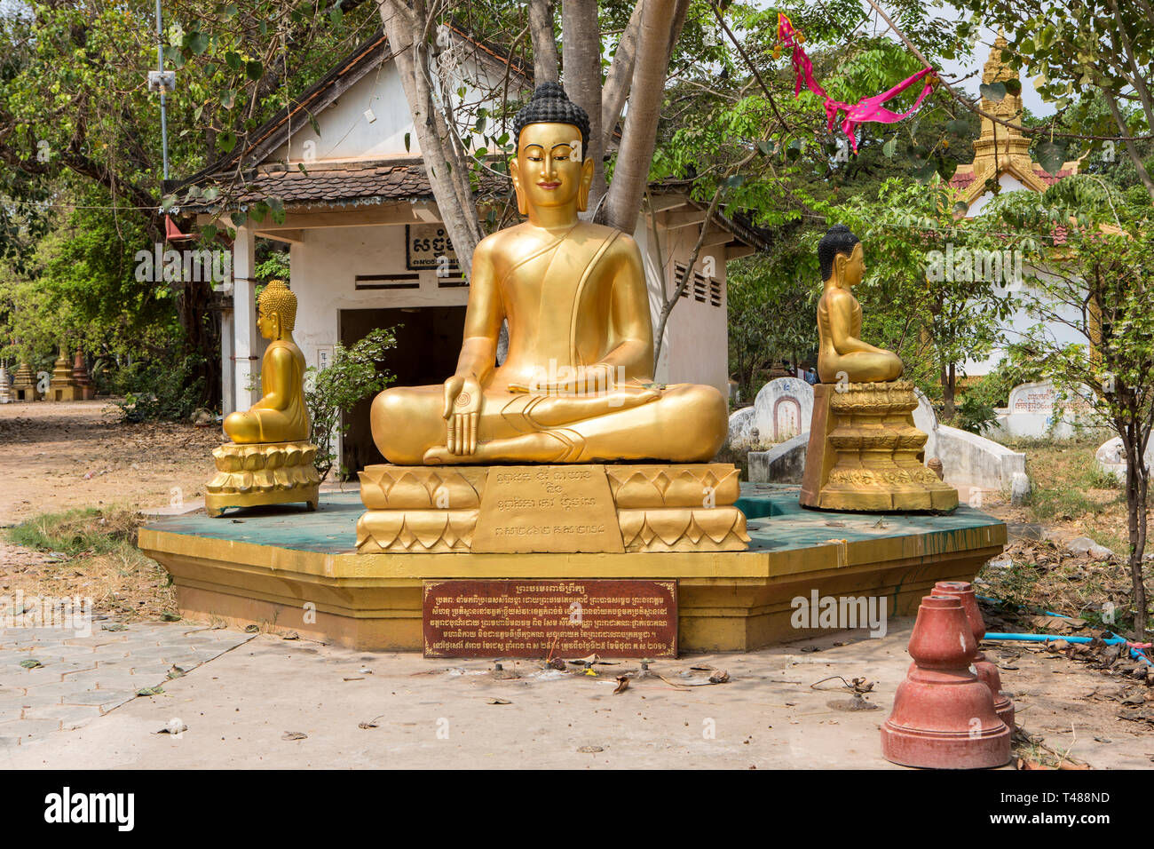 Wat Bo Temple, Siem Reap, Cambodia Stock Photo - Alamy
