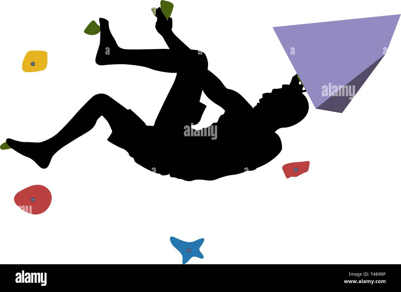 Mountaineering climbs Stock Vector Images - Alamy