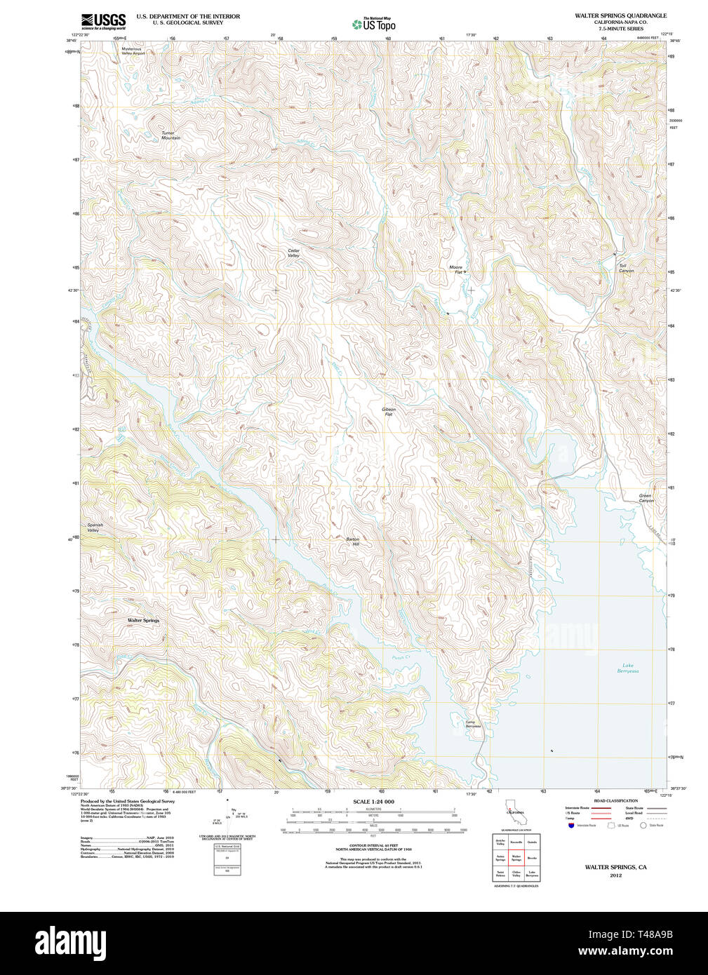 Walter map Cut Out Stock Images & Pictures - Alamy