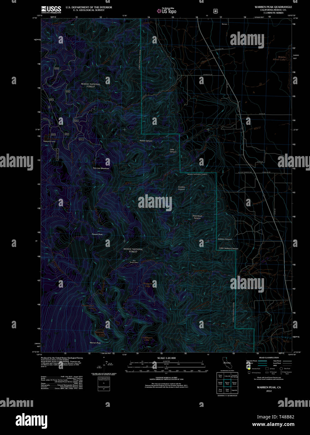 Warren peak hi-res stock photography and images - Alamy