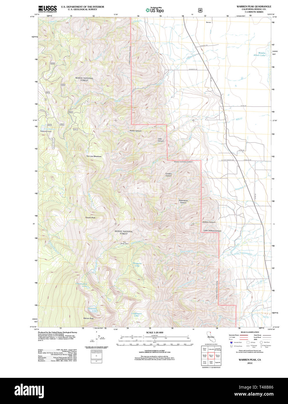 Warren peak Cut Out Stock Images & Pictures - Alamy