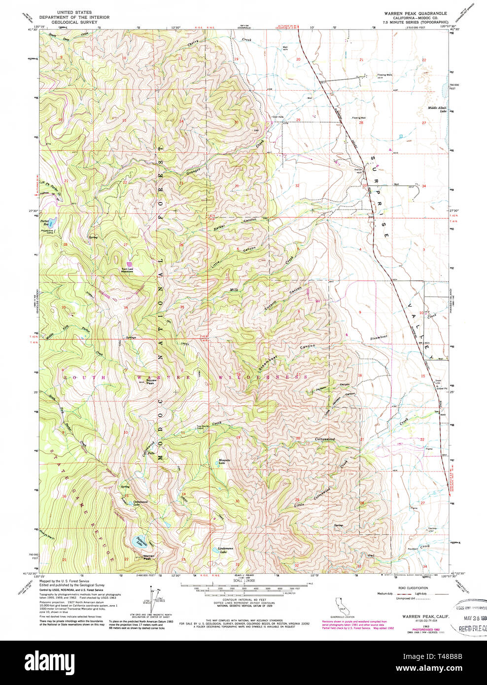 Warren peak hi-res stock photography and images - Alamy