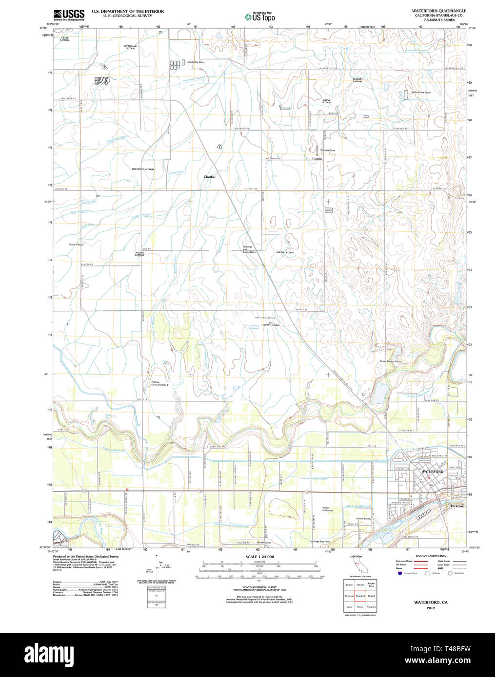 Waterford map Cut Out Stock Images & Pictures - Alamy