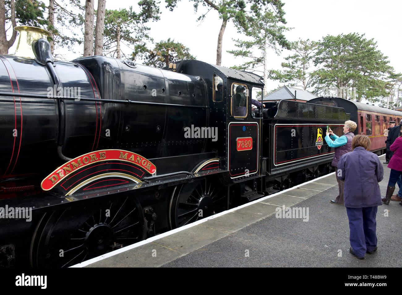 Dinmore manor locomotive hi-res stock photography and images - Alamy