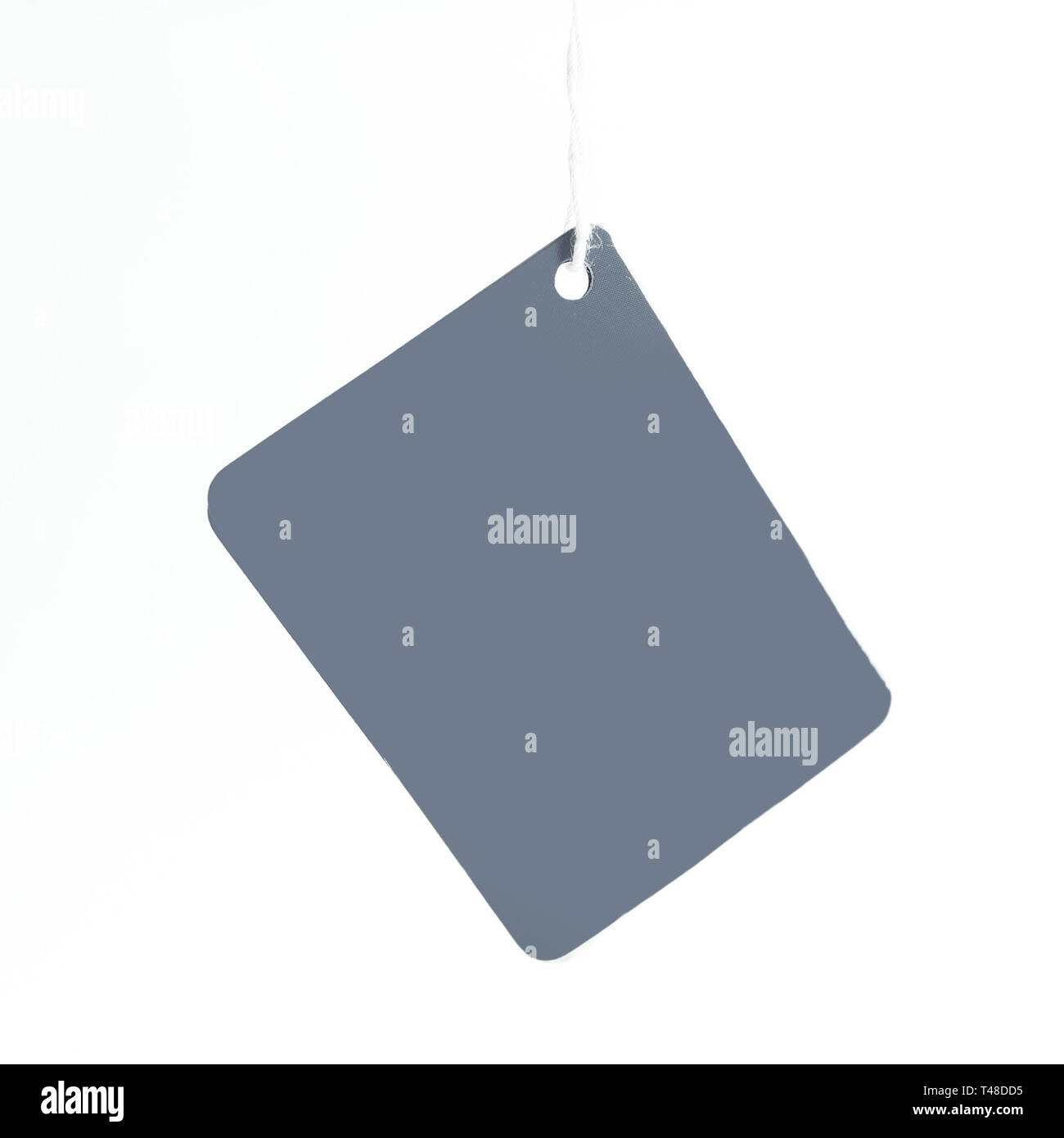 creative background.blank cardboard tag on a white background Stock ...