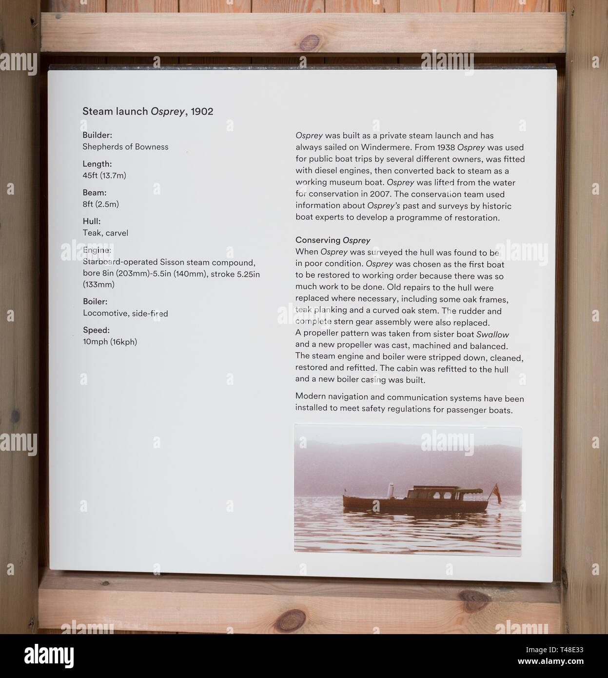 Windermere Jetty Museum Stock Photo - Alamy