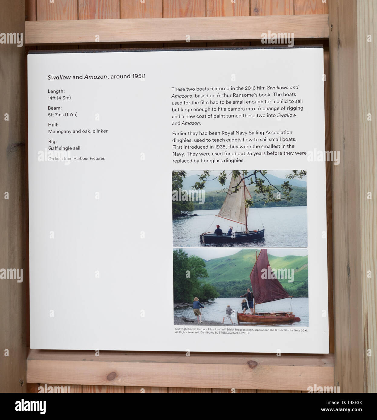 Windermere Jetty Museum Stock Photo - Alamy