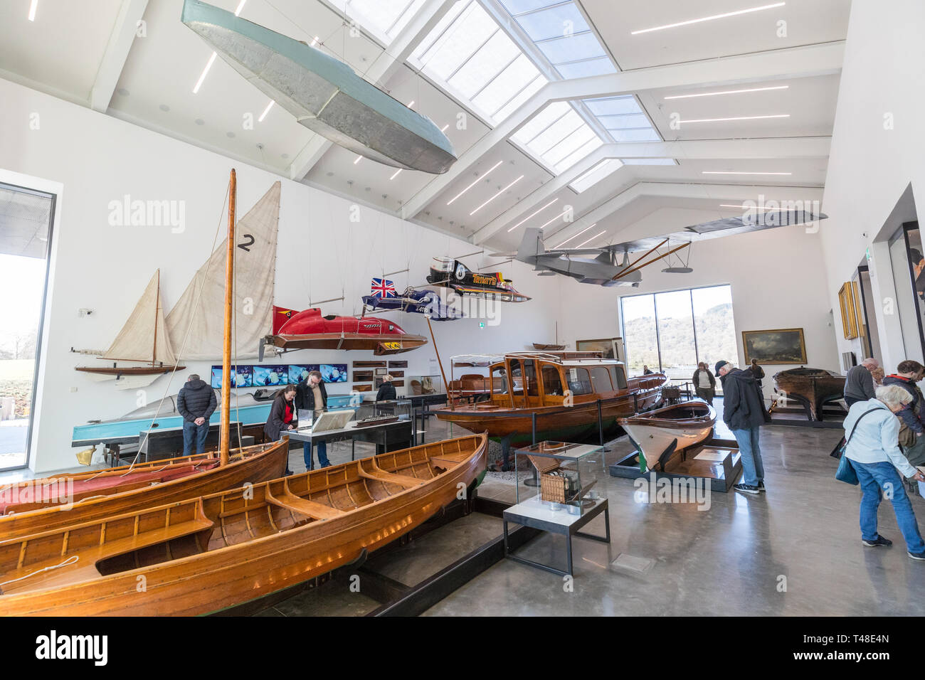 Windermere Jetty Museum Stock Photo - Alamy