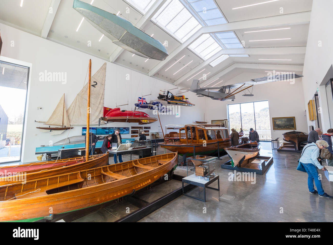 Windermere Jetty Museum Stock Photo - Alamy