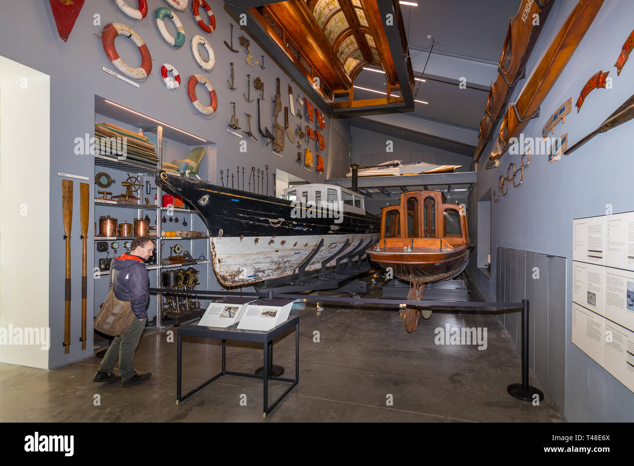 Windermere Jetty Museum Stock Photo - Alamy