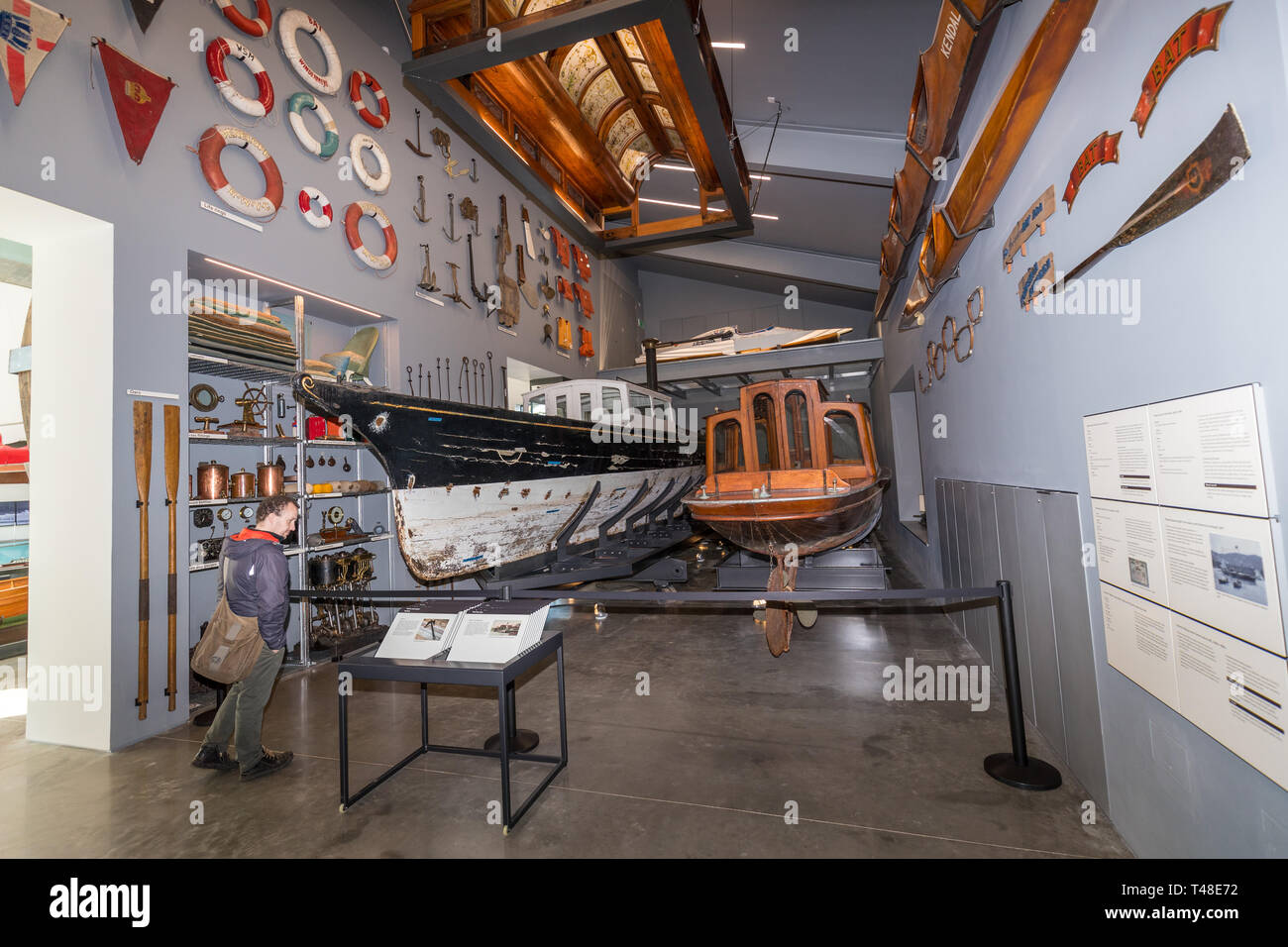 Windermere Jetty Museum Stock Photo - Alamy