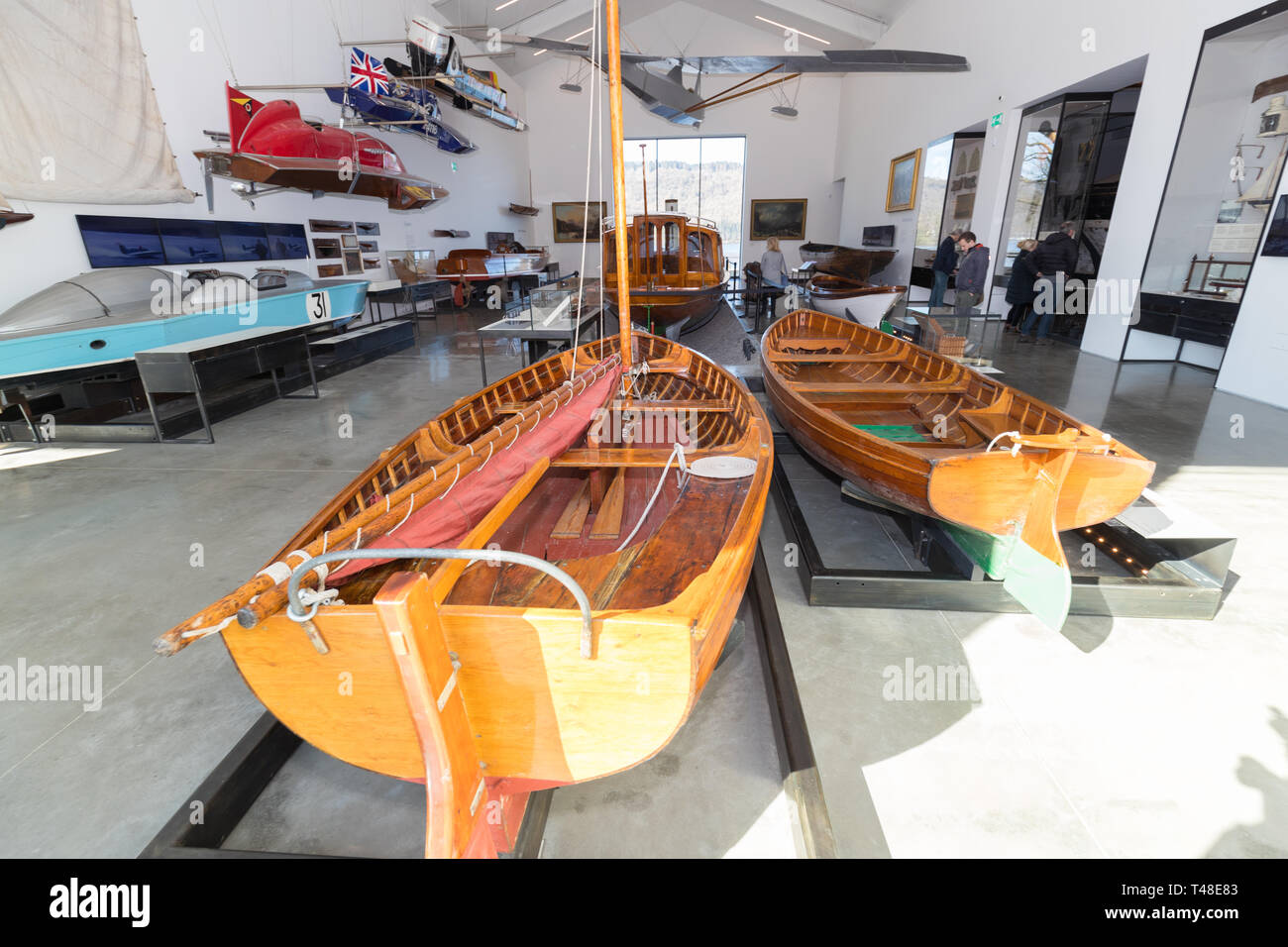Windermere Jetty Museum Stock Photo - Alamy