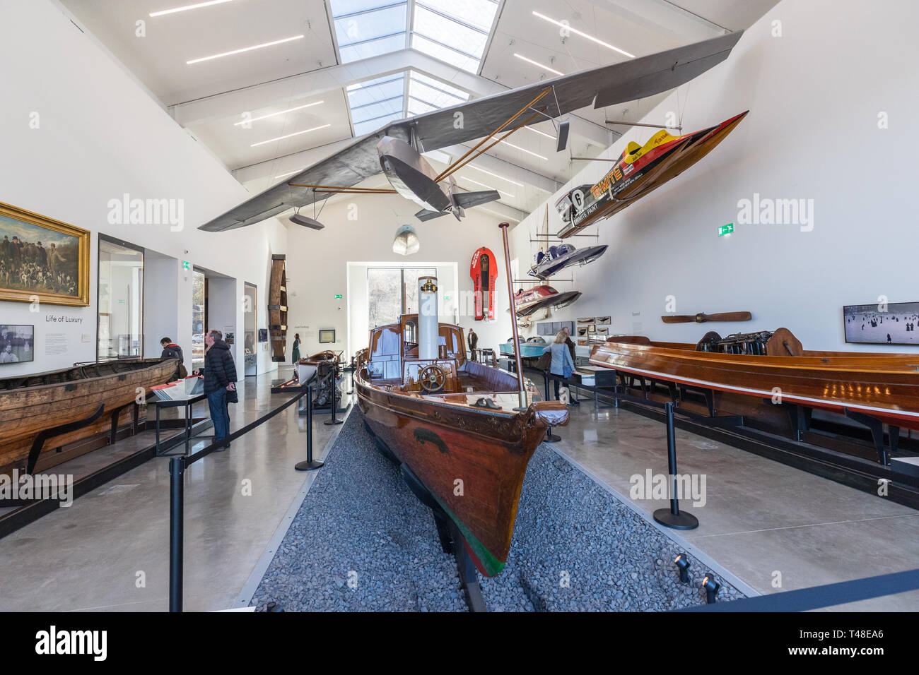 Windermere Jetty Museum Stock Photo - Alamy
