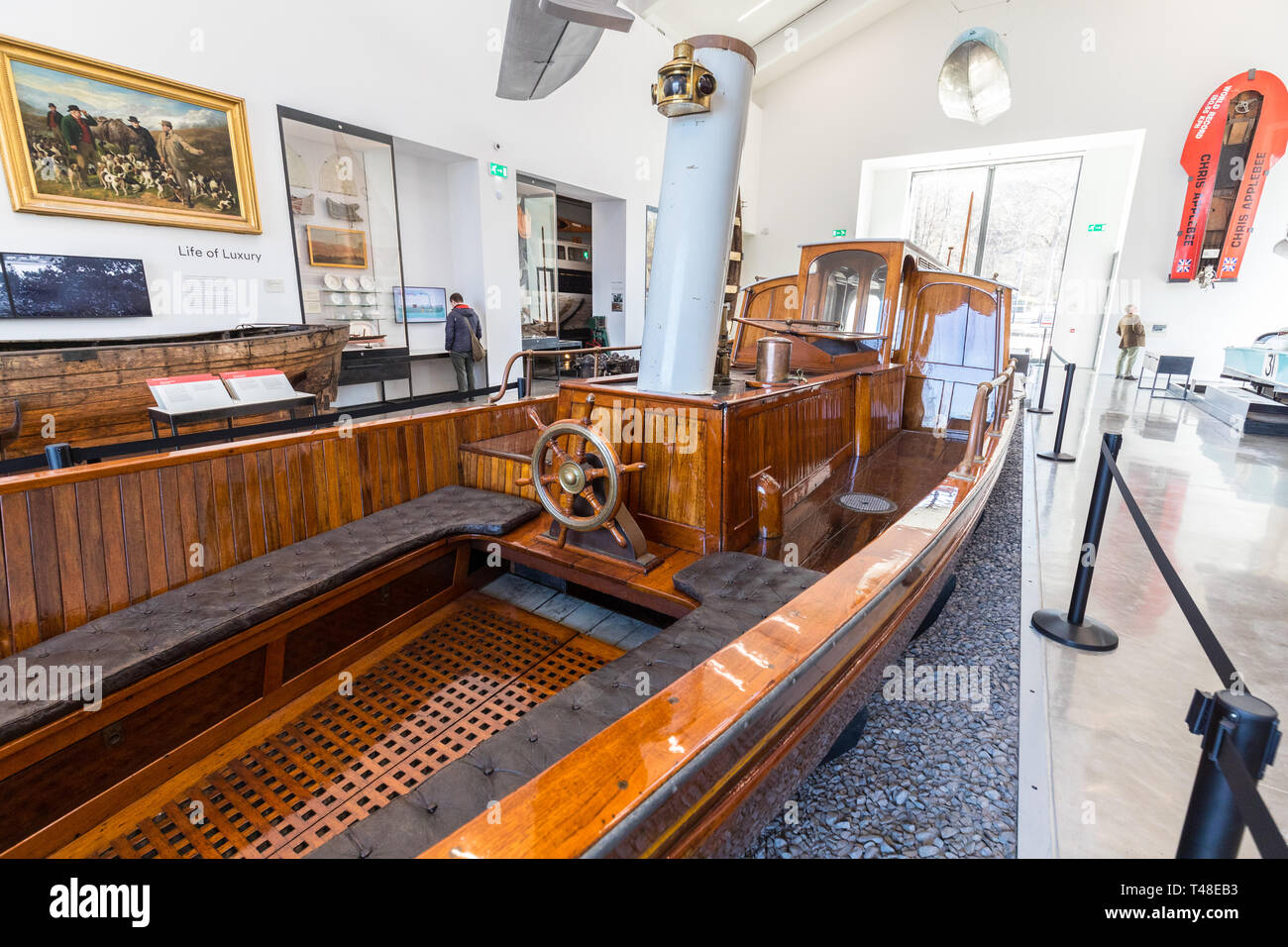 Windermere Jetty Museum Stock Photo - Alamy