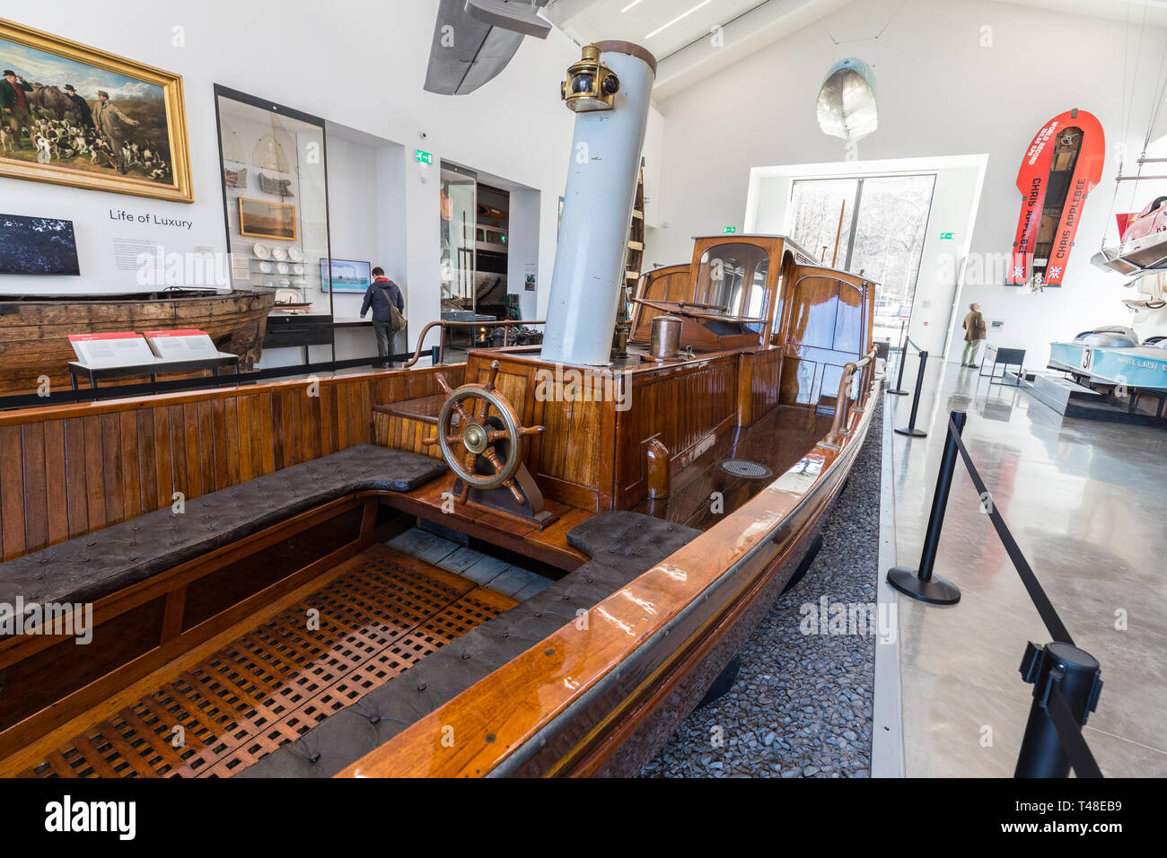 Windermere Jetty Museum Stock Photo - Alamy