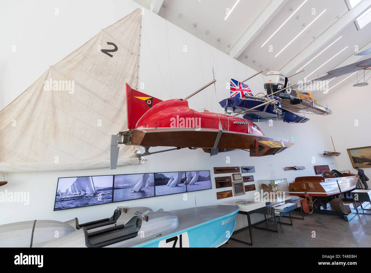 Windermere Jetty Museum Stock Photo - Alamy