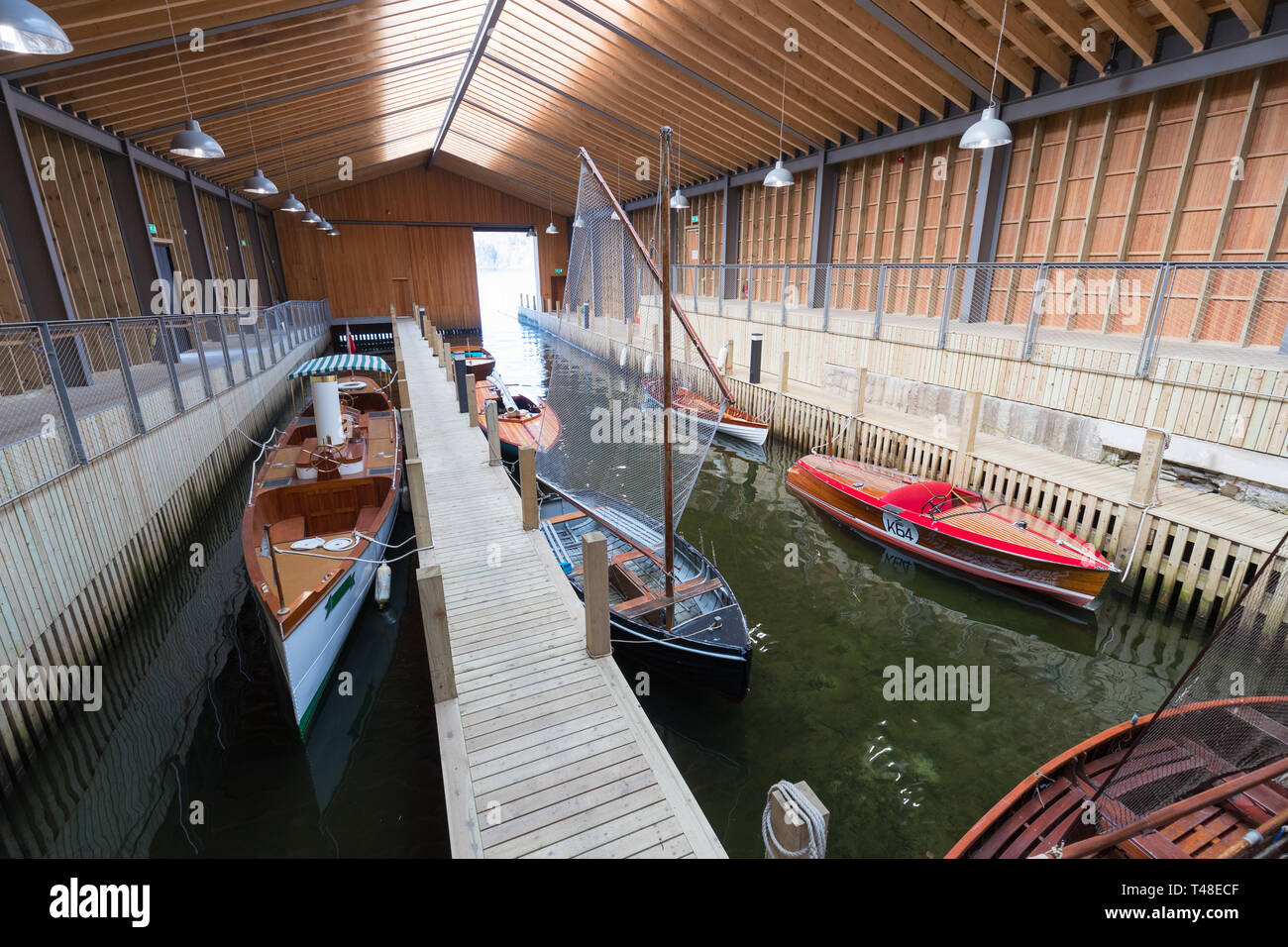 Windermere Jetty Museum Stock Photo - Alamy