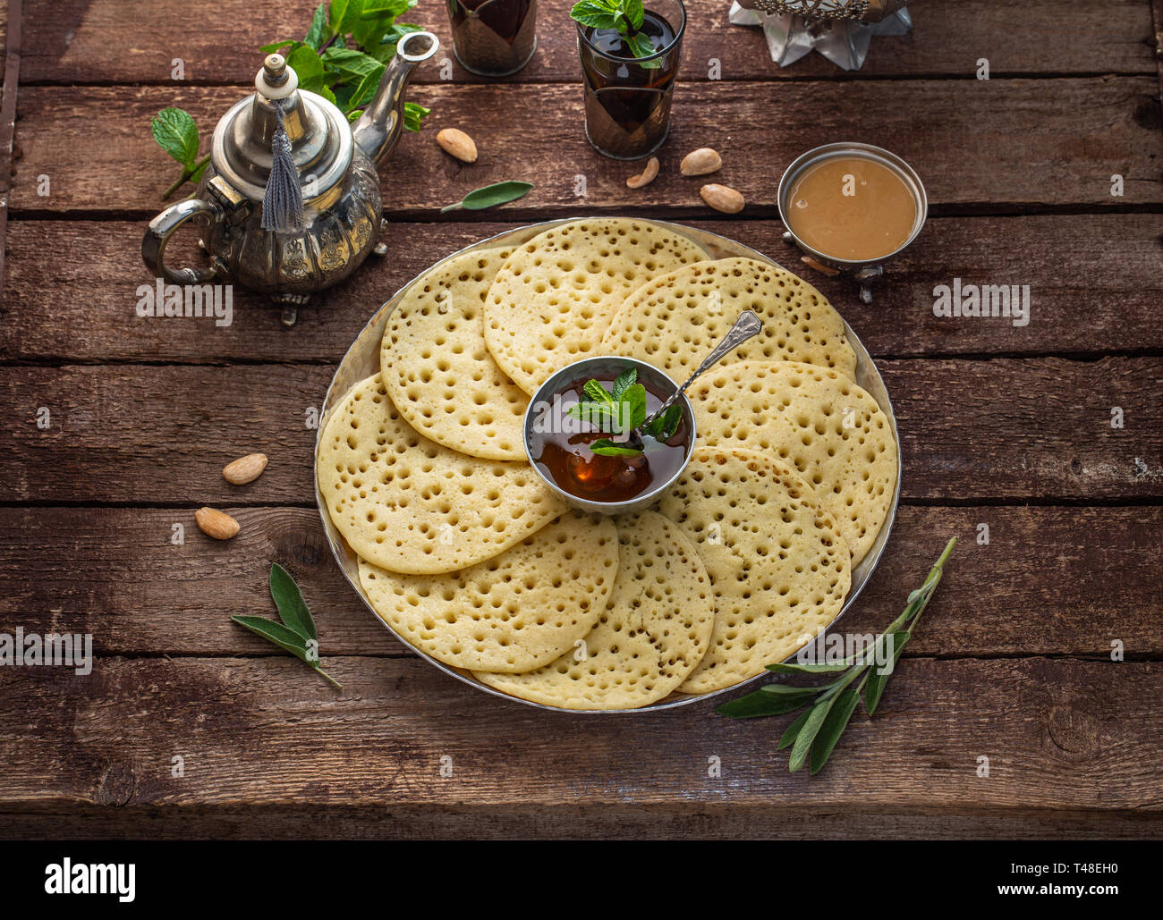 Arabian pancake hi-res stock photography and images - Alamy