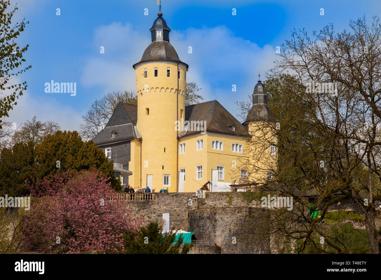 Castle Homburg in Nümbrecht Stock Photo - Alamy