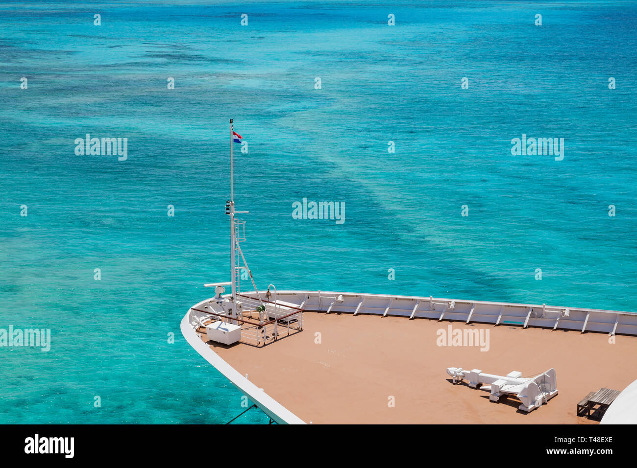 Prow of a ship Stock Photo - Alamy