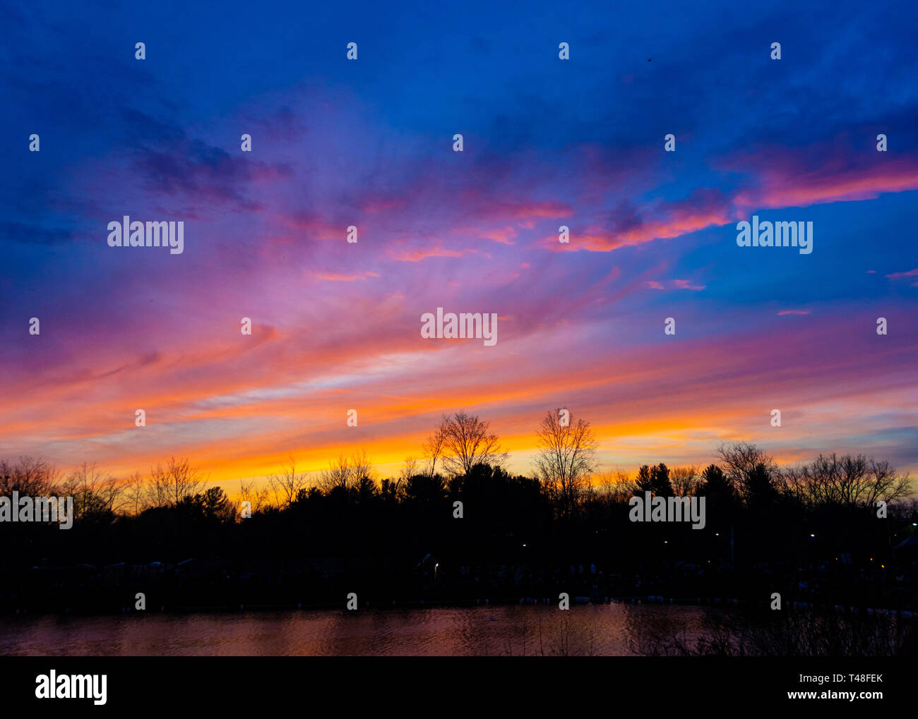 Color explosion sunset hi-res stock photography and images - Alamy