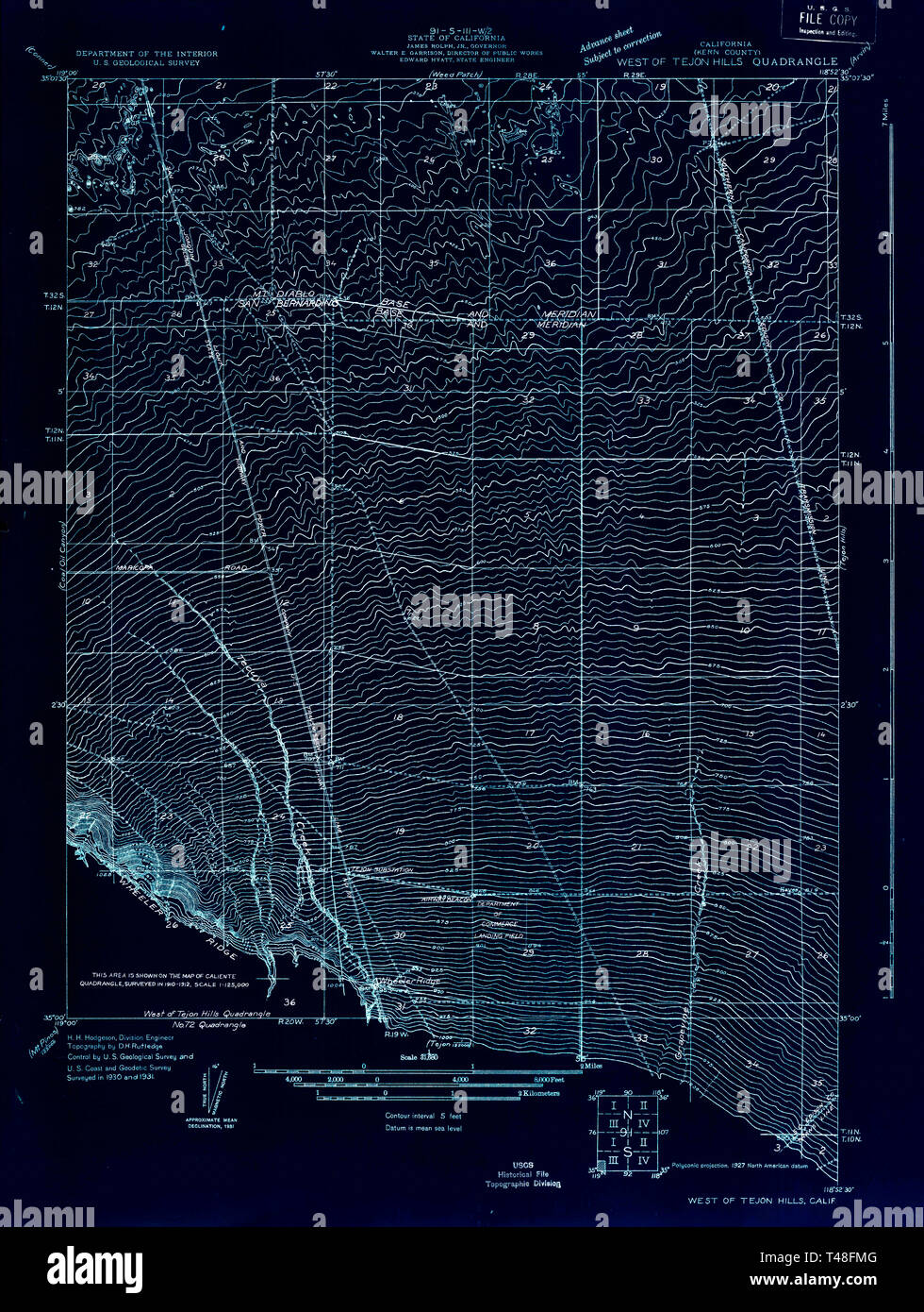 West of tejon hills hi-res stock photography and images - Alamy