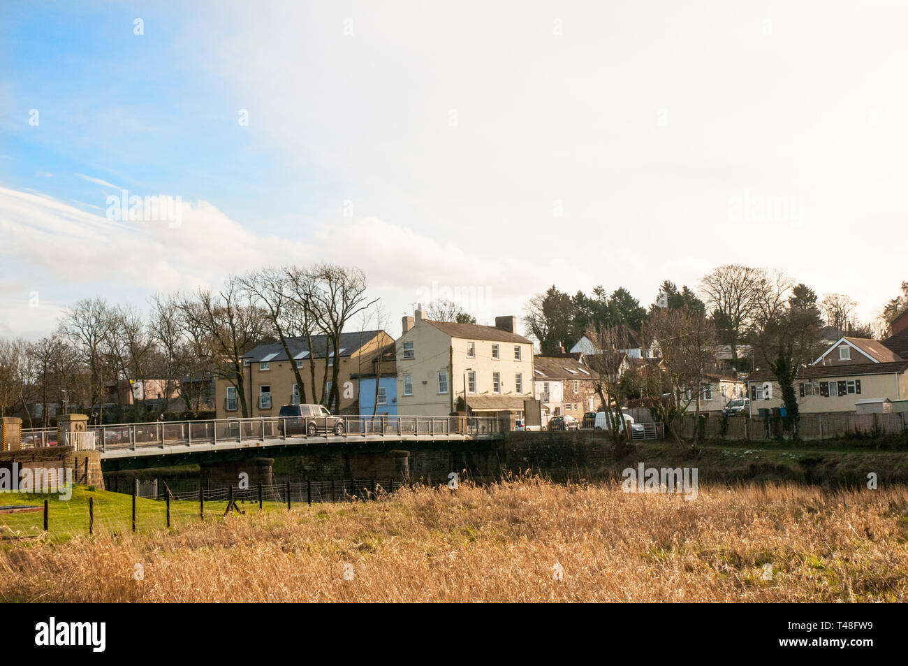 Car crossing Cartford Toll Bridge Little Eccleston with Larbreck that ...
