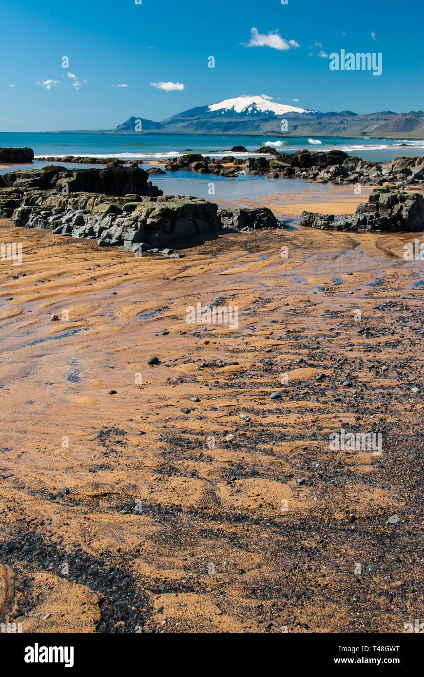 Volcano snaefell iceland hi-res stock photography and images - Alamy