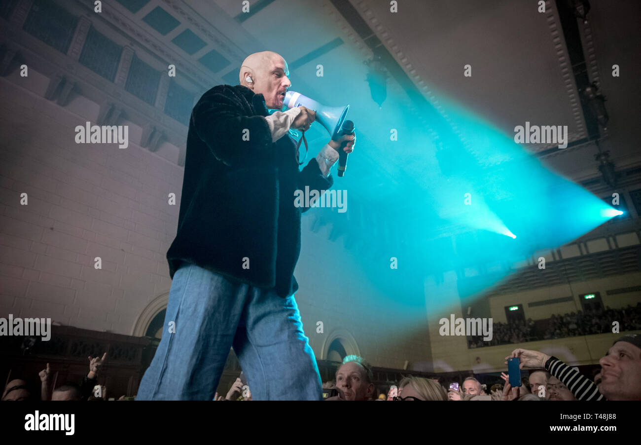 James perform at the O2 Guildhall in Southampton Featuring: James, Tim ...