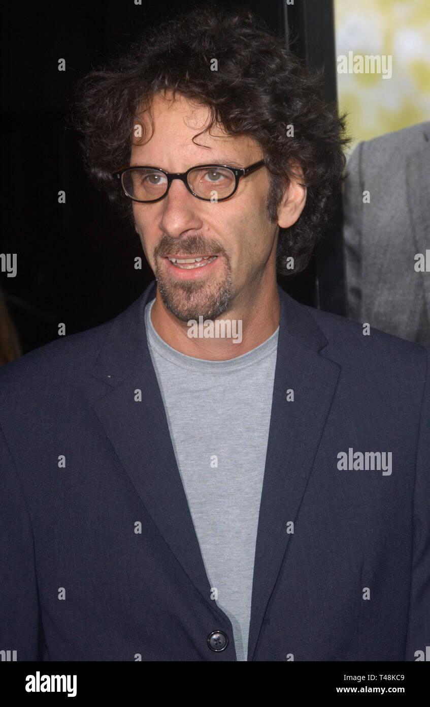 LOS ANGELES, CA. September 30, 2003: Director JOEL COEN at the world ...