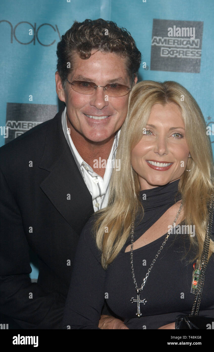 Actor david hasselhoff wife pamela hi-res stock photography and images ...