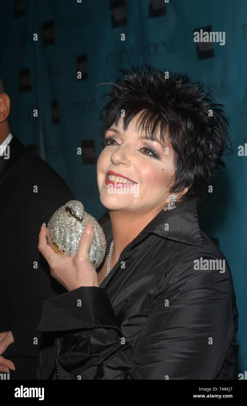 LOS ANGELES, CA. October 02, 2003: Actress/singer LIZA MINNELLI at the ...