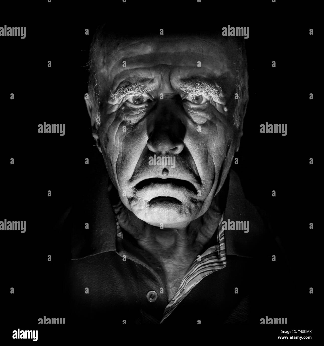 Retirement sad Black and White Stock Photos & Images - Alamy