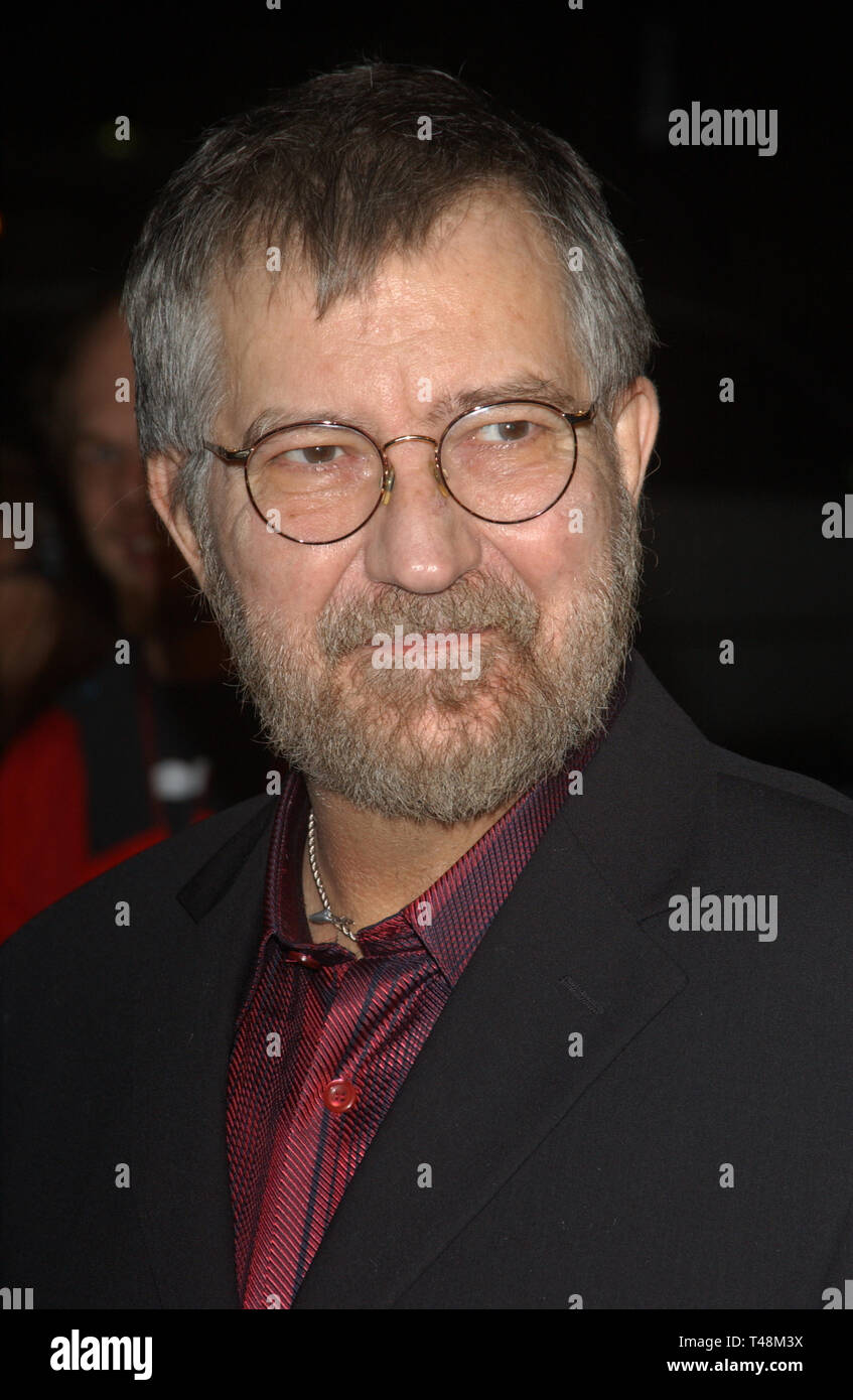 LOS ANGELES, CA. October 15, 2003: Writer TOBE HOOPER at the world ...