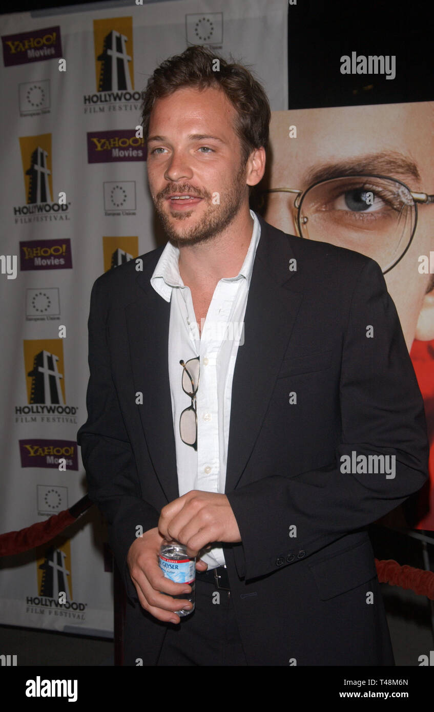 LOS ANGELES, CA. October 19, 2003: Actor PETER SARSGAARD at the Los ...