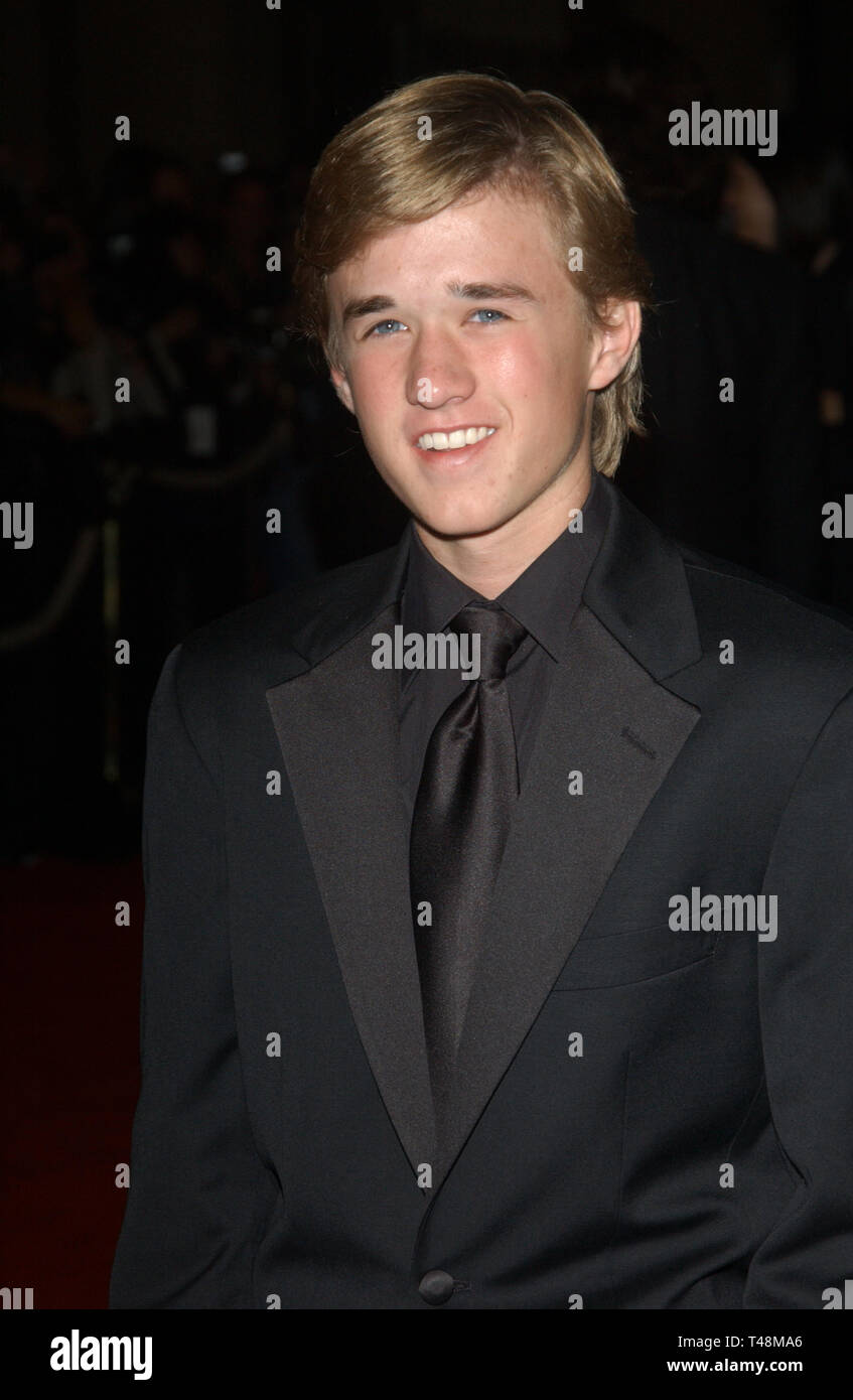 LOS ANGELES, CA. October 20, 2003: Actor HALEY JOEL OSMENT at the 2003 ...