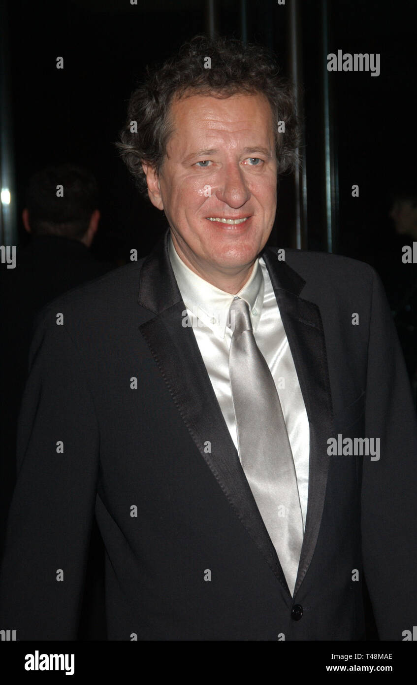 LOS ANGELES, CA. October 20, 2003: Actor GEOFFREY RUSH at the 2003 ...