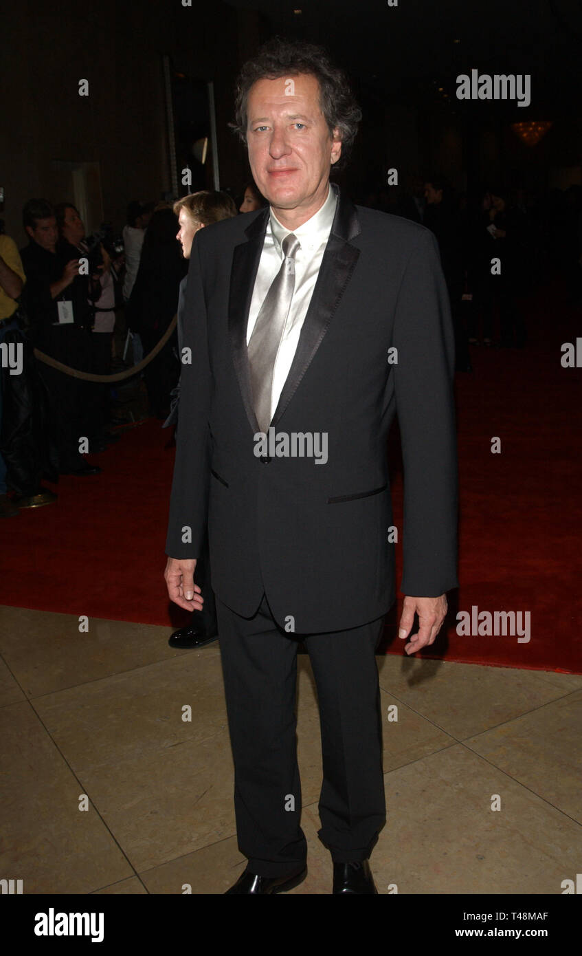 LOS ANGELES, CA. October 20, 2003: Actor GEOFFREY RUSH at the 2003 ...