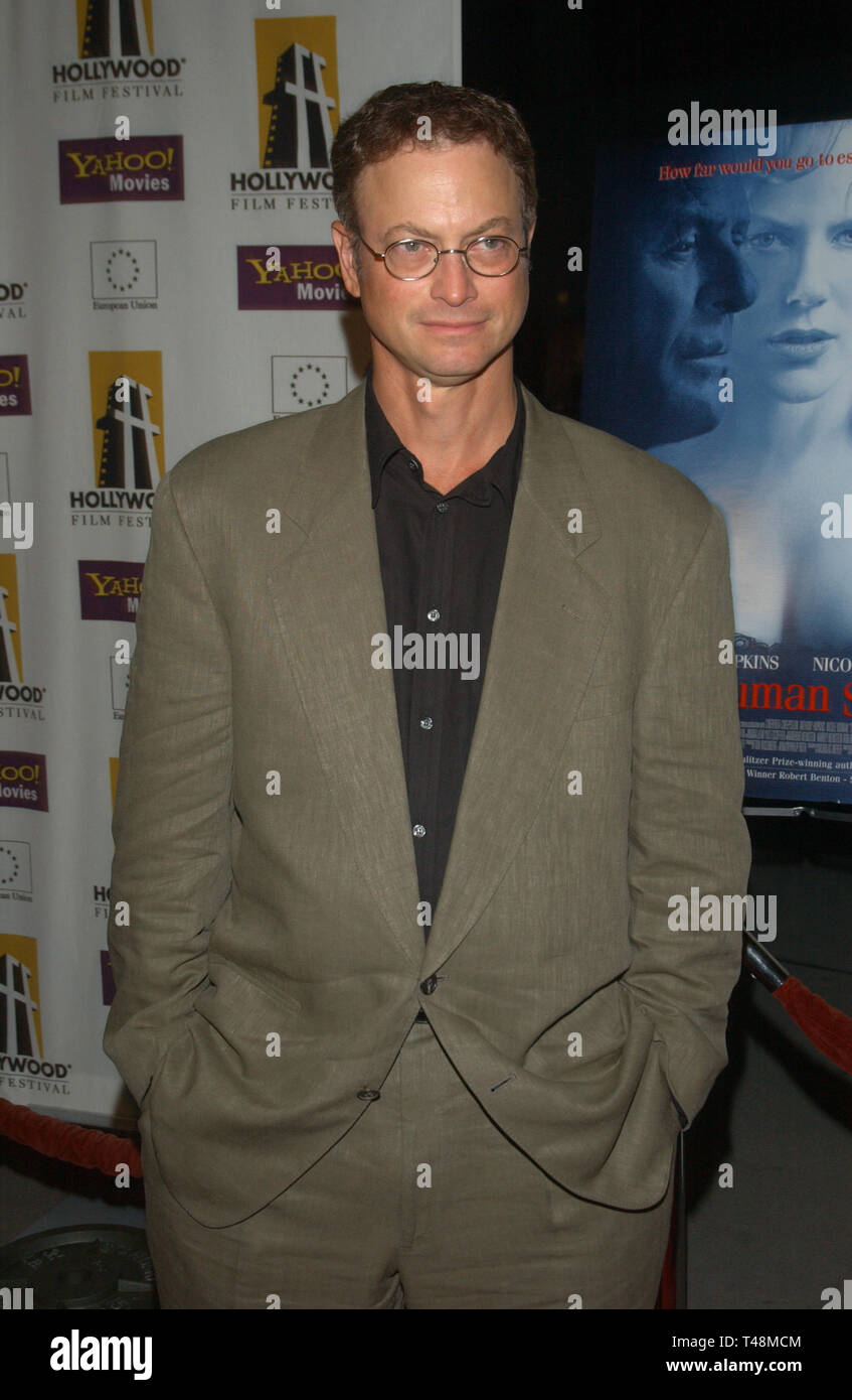 LOS ANGELES, CA. October 21, 2003: Actor GARY SINISE at the Hollywood ...