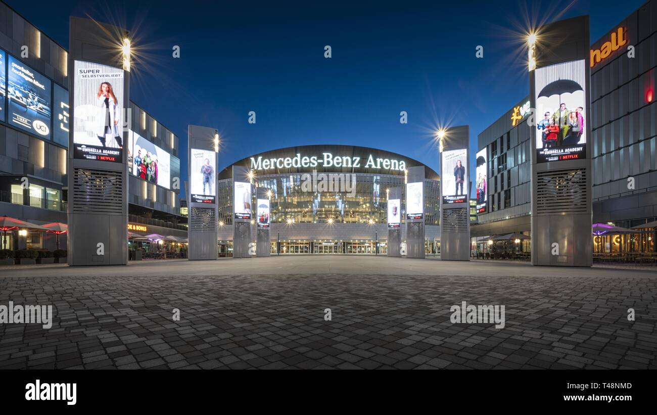 Multi purpose hall mercedes benz arena berlin hi-res stock photography ...