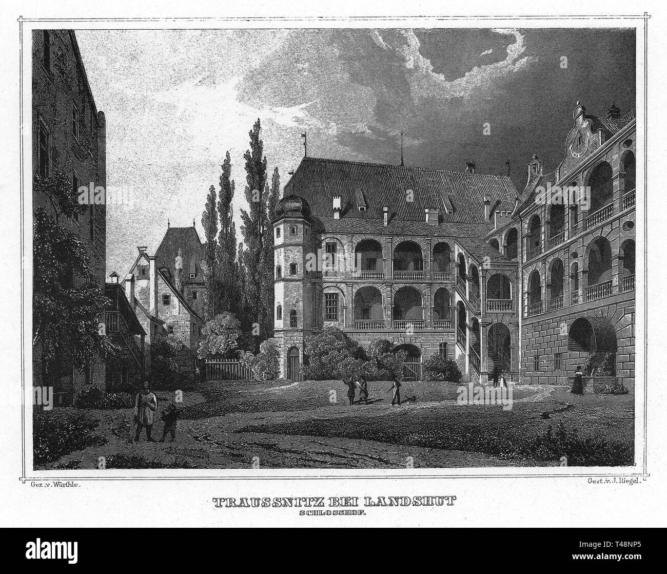 Steel engraving by riegel hi-res stock photography and images - Alamy